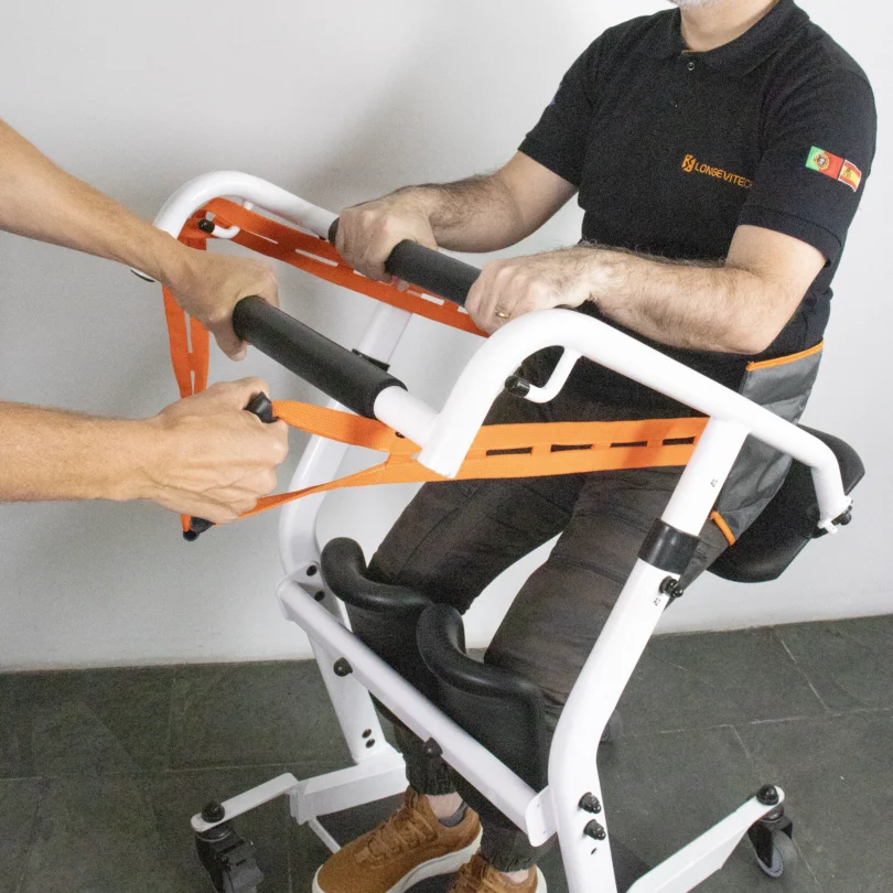 Cinto Auxiliar Para Cadeira de Transferência Stand-Up - Longevitech